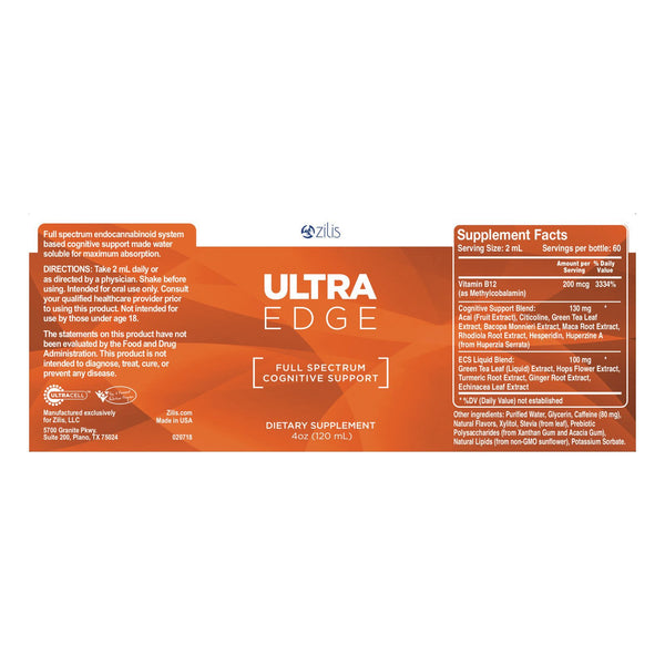 UltraEdge Full Spectrum Cognitive Support 4oz - BuyitCBD.com